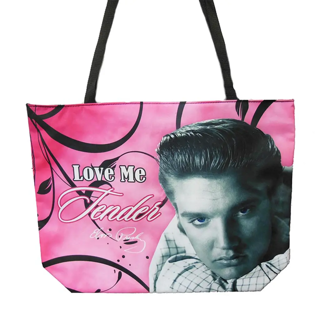 Elvis Tote Bag - Love Me Tender | Mid-South Products