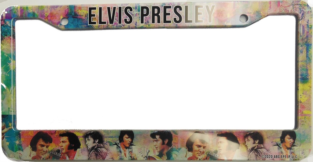 Elvis License Plate Frame - Collage | Mid-South Products