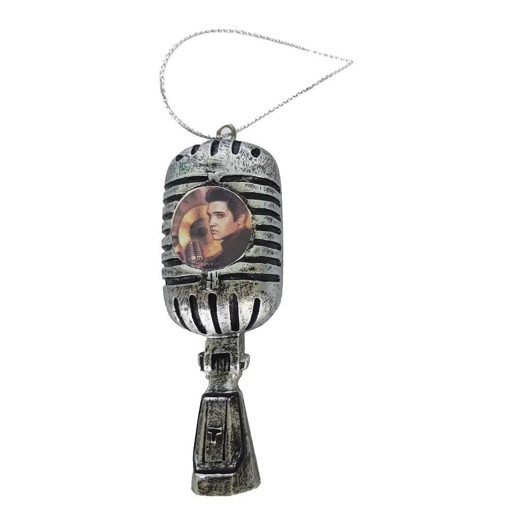 Elvis Ornament - Microphone - 6pc Set | Mid-South Products